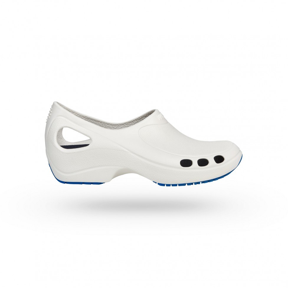 WOCK EVERLITE PLUS 01 Work Non Slip and Lightweight White Shoes - 10015251