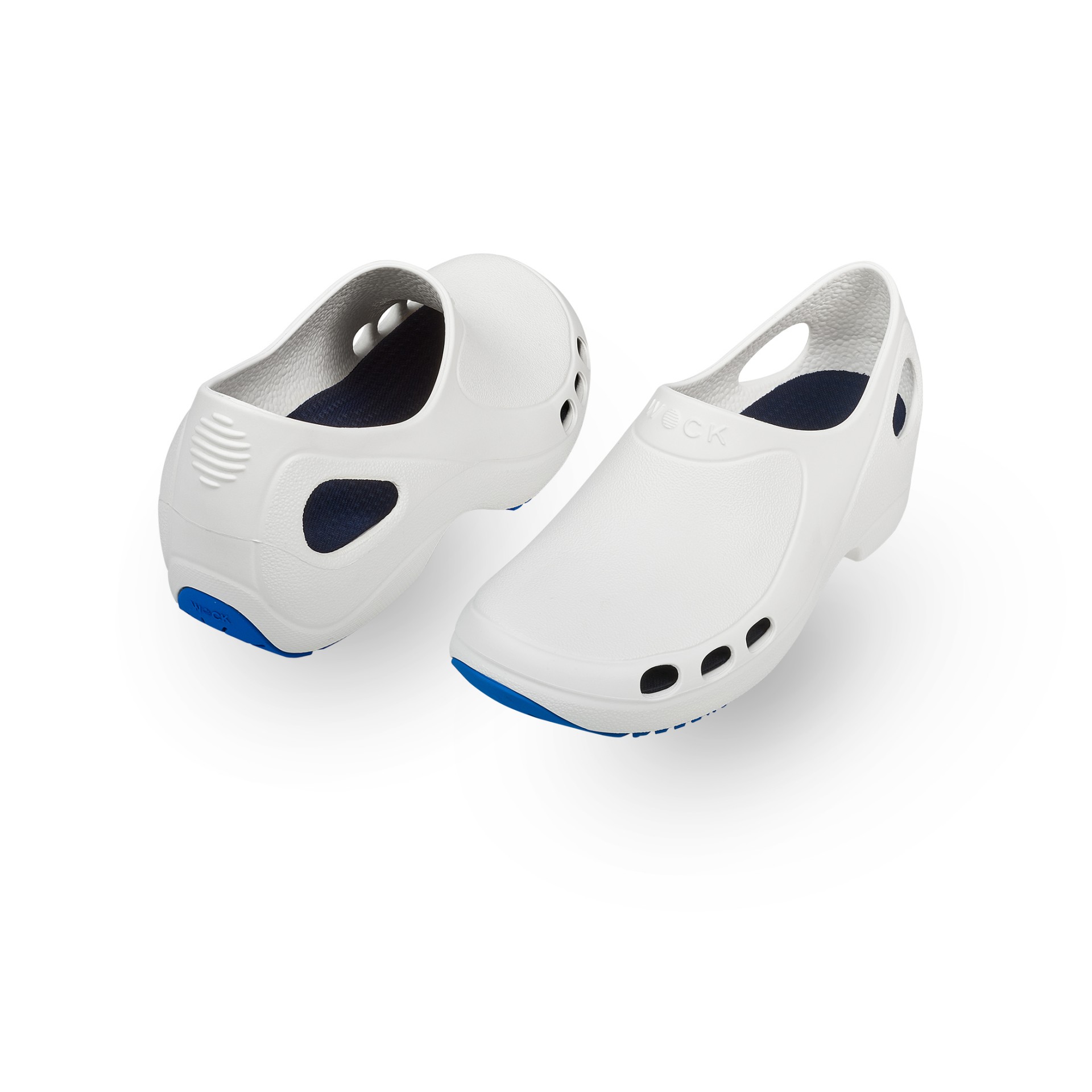 WOCK EVERLITE PLUS 01 Work Non Slip and Lightweight White Shoes - 10015251