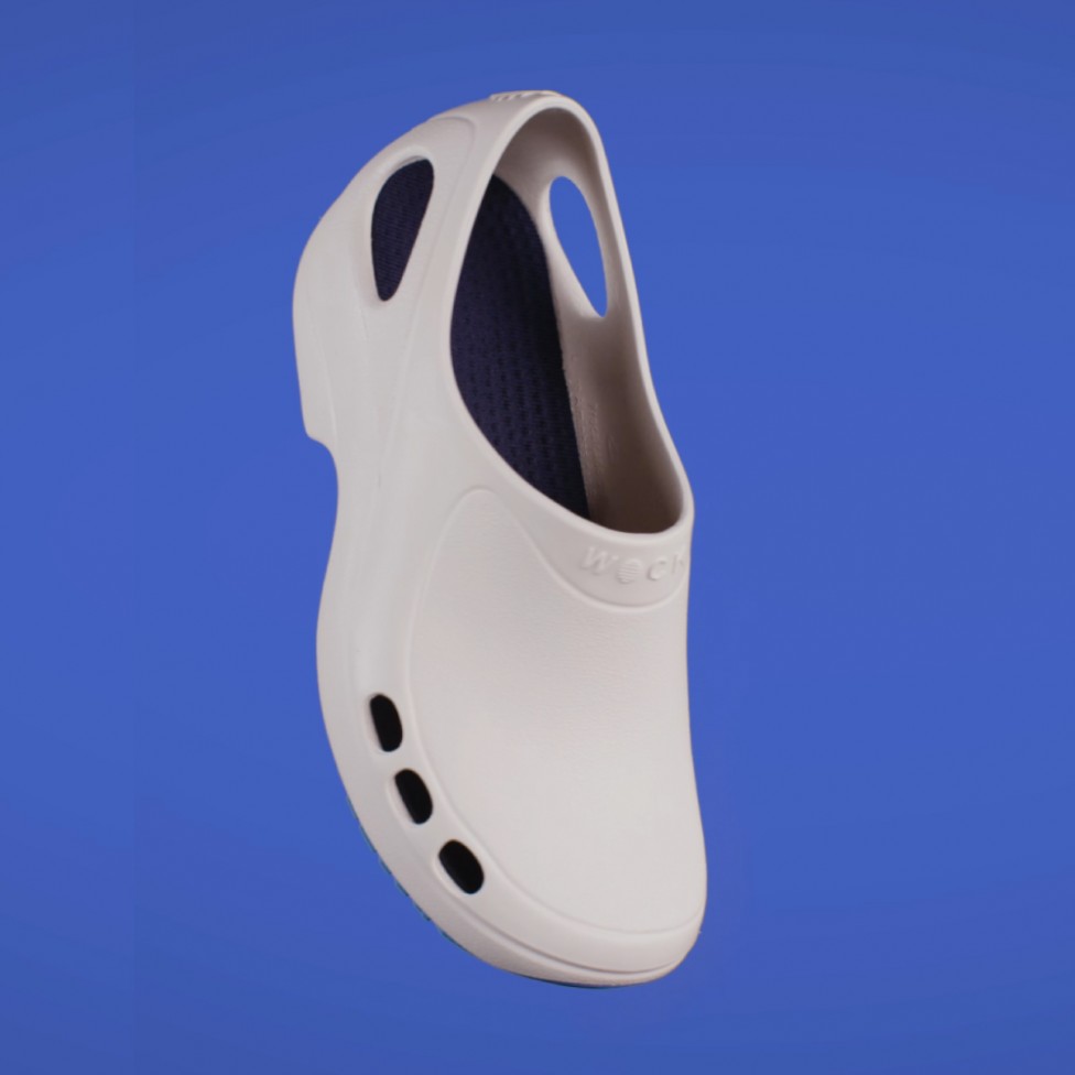 WOCK EVERLITE PLUS 01 Work Non Slip and Lightweight White Shoes - 10015251